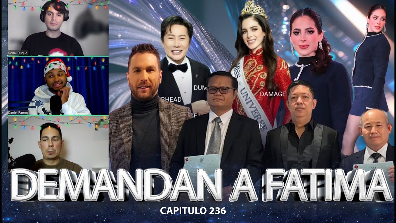 DEMANDAN A FATIMA BOSCH MISS UNIVERSE FAKE 2025 #TodoMásTodo CAP.236 ...