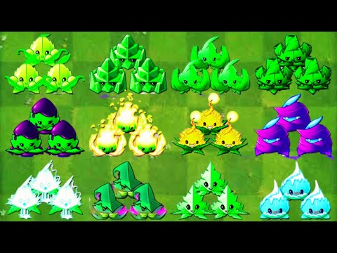 Plants vs Zombies 2 - PvZ 2 All MINTS Vs PvZ 2 Zombies - YouTube