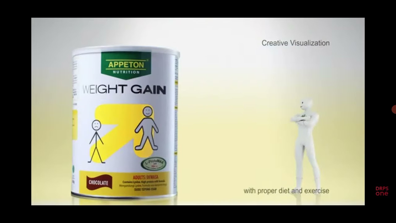 Commercial Appeton weight gain 15 seconds 2019-2021 - YouTube