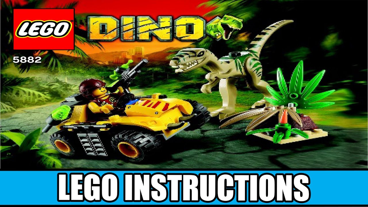 LEGO Instructions - Dino - 5882 - Ambush Attack - YouTube
