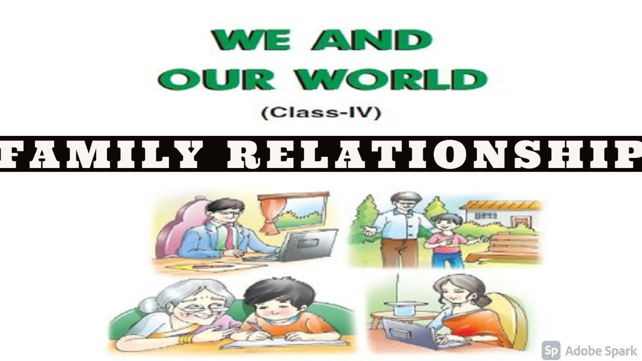 4th class DAV social science chapter1 Part1 | Family Relationships ...