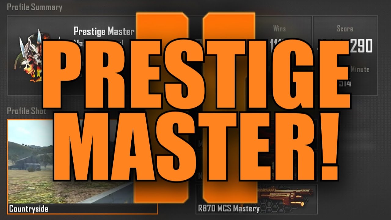 Black Ops 2: Entering Prestige Master... Again! (Stats/Combat Record ...