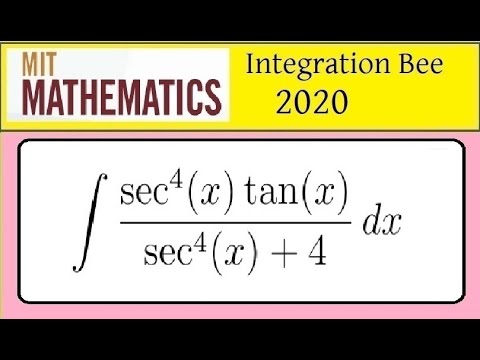 🐝MIT Intégration Bee 2020 -problem 17- Calculs d'intégrales- - YouTube