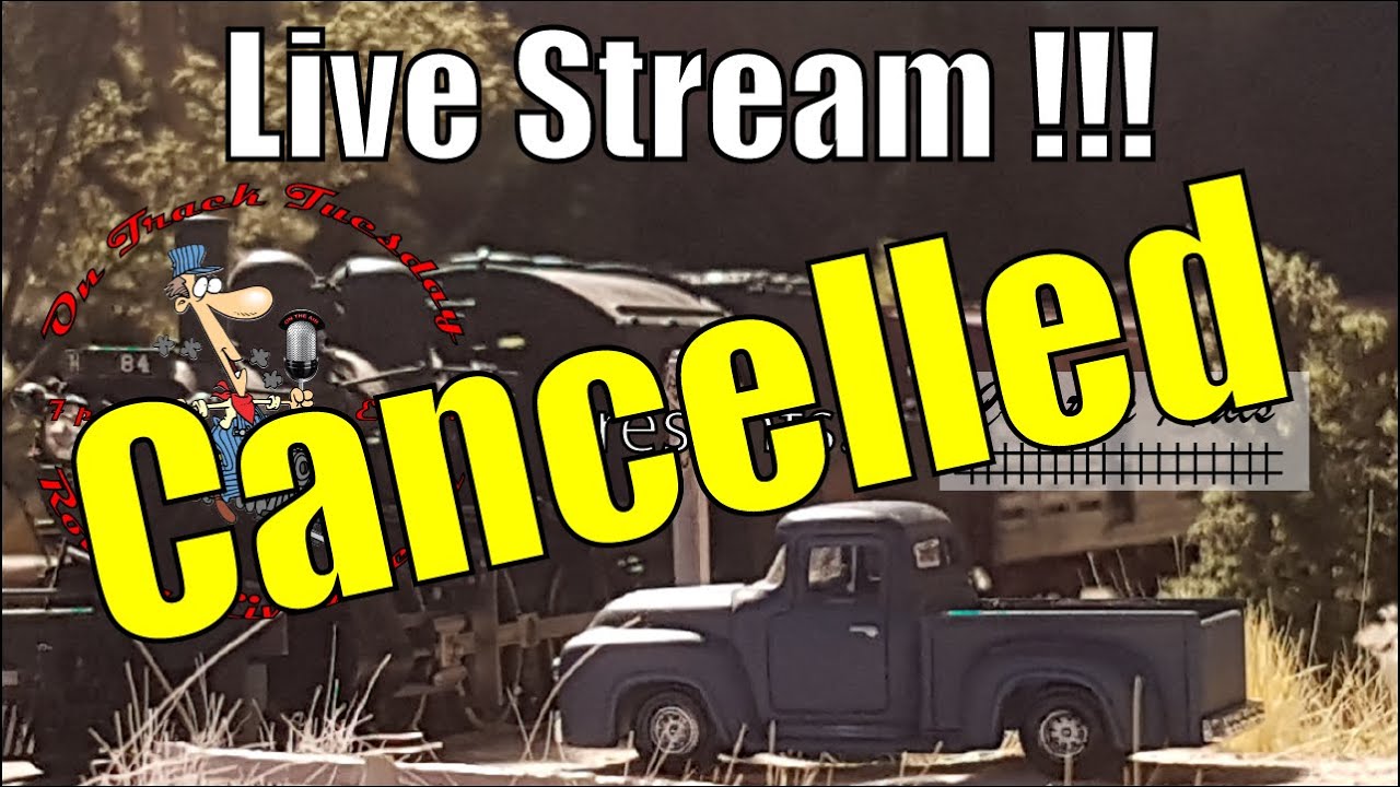 Live Stream Cancelled For Tonight - YouTube