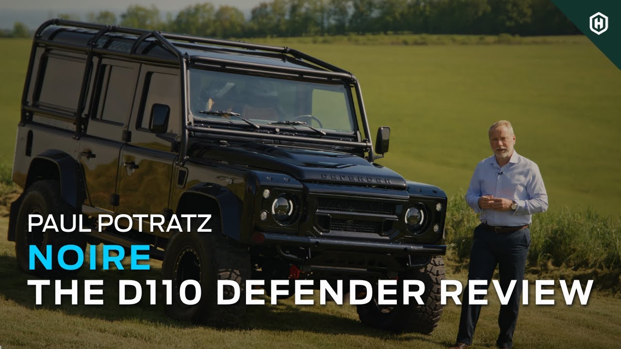 Noire the D110 Defender by Helderburg - YouTube