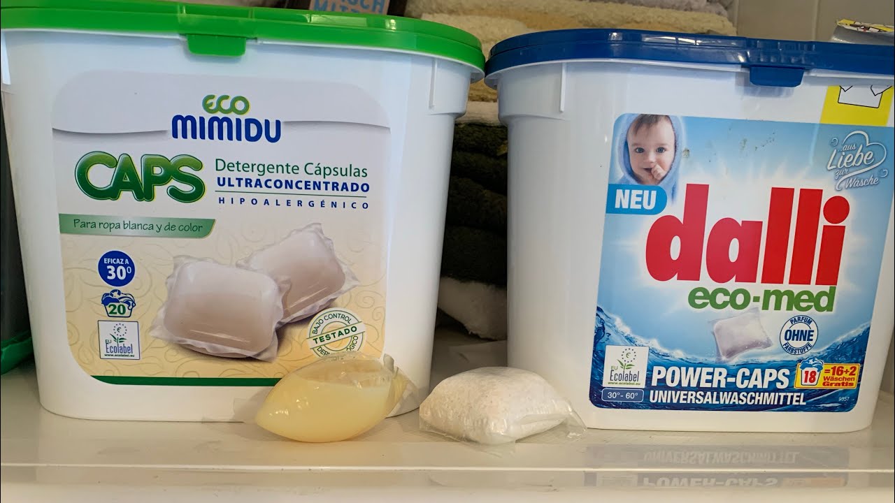 DALLI eco-med Power Caps & Eco mimidu ultra konzentrierte Caps • Pflegeleicht 60° Miele - W487 ...