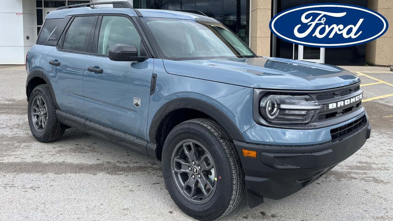 2024 Ford Bronco Sport Big Bend 200A 1.5L EcoBoost in Azure Grey ...