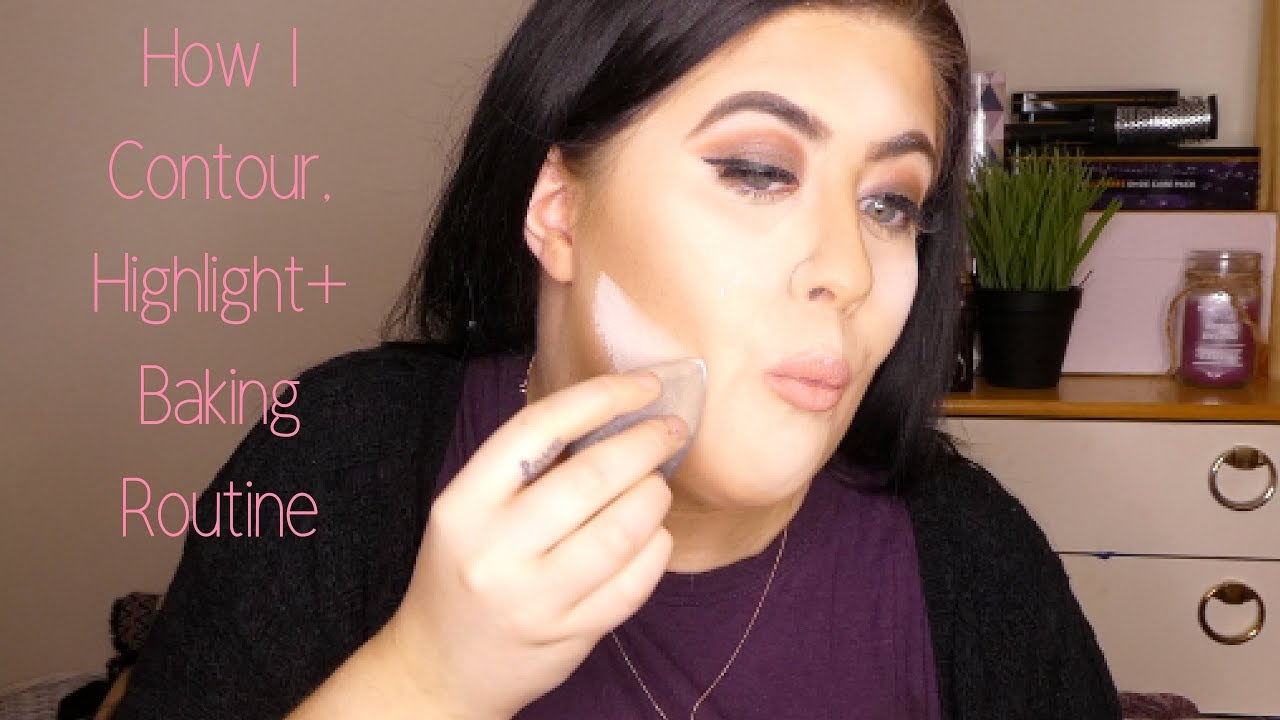 How To Highlight Contour + Bake Routine - YouTube