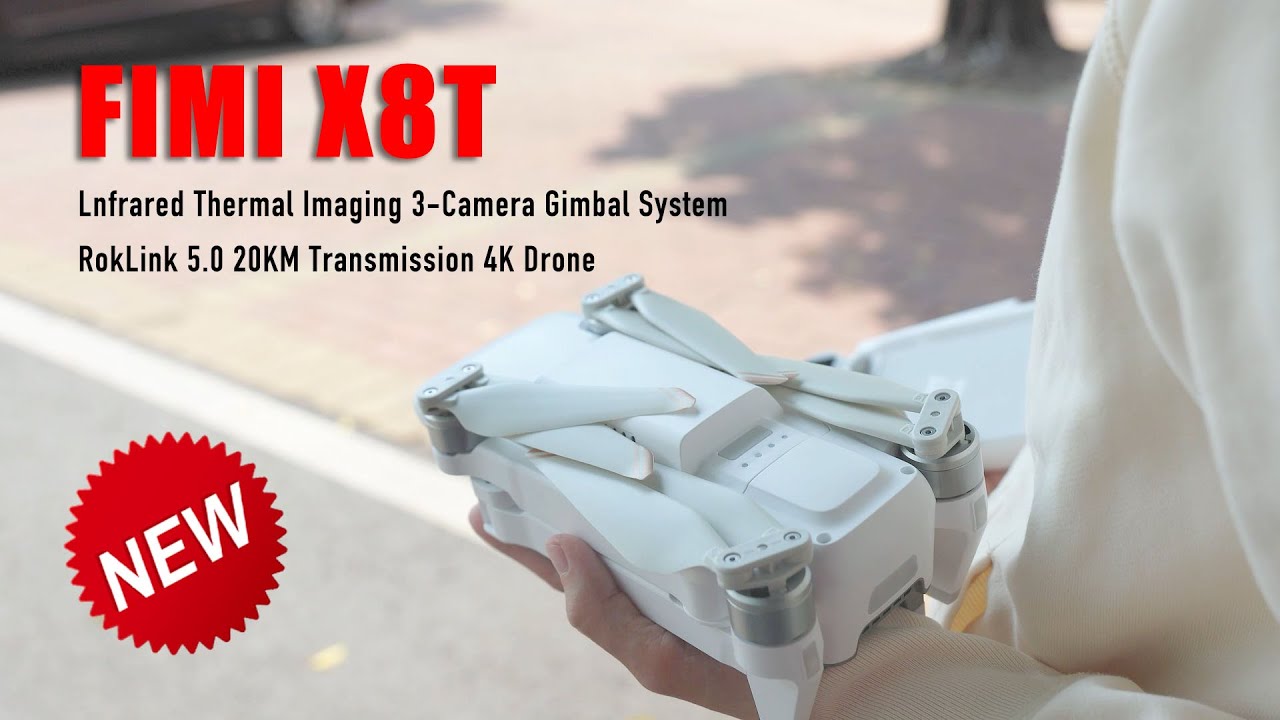 2025 New 4K Drone FIMI X8T Thermal Imaging 3-Camera gimbal system ...