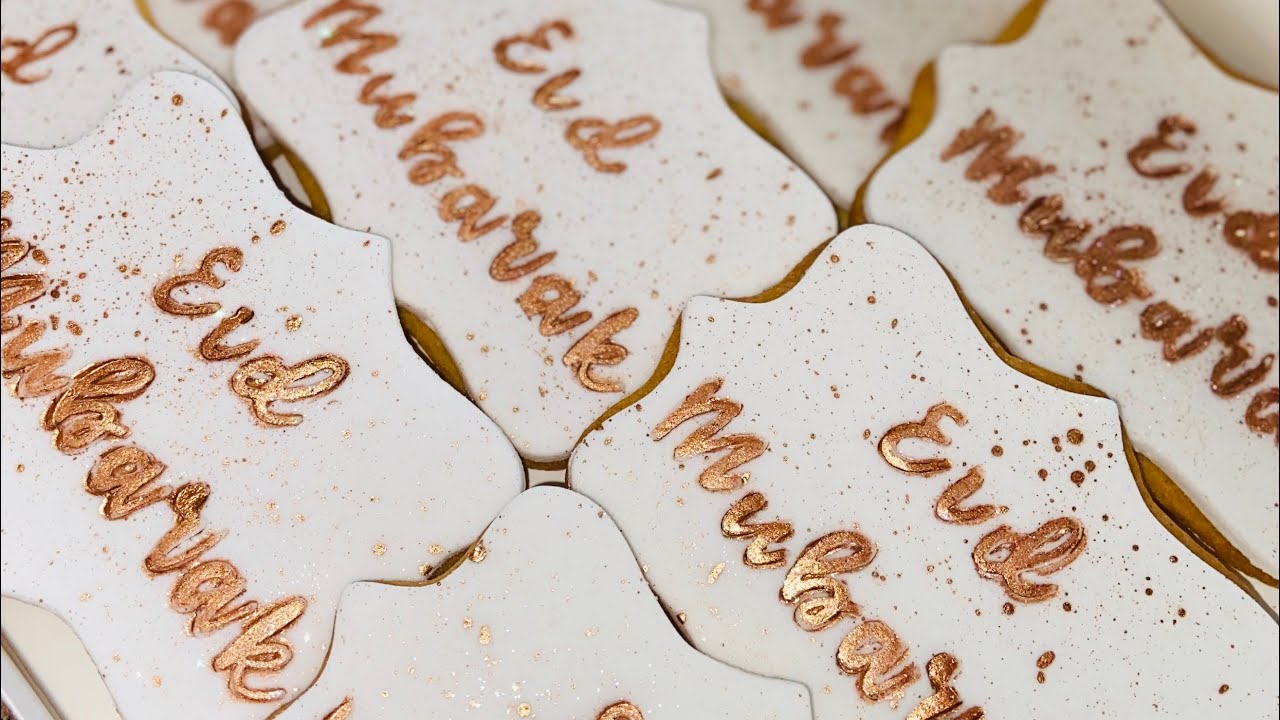 How to make Eid Biscuits - YouTube