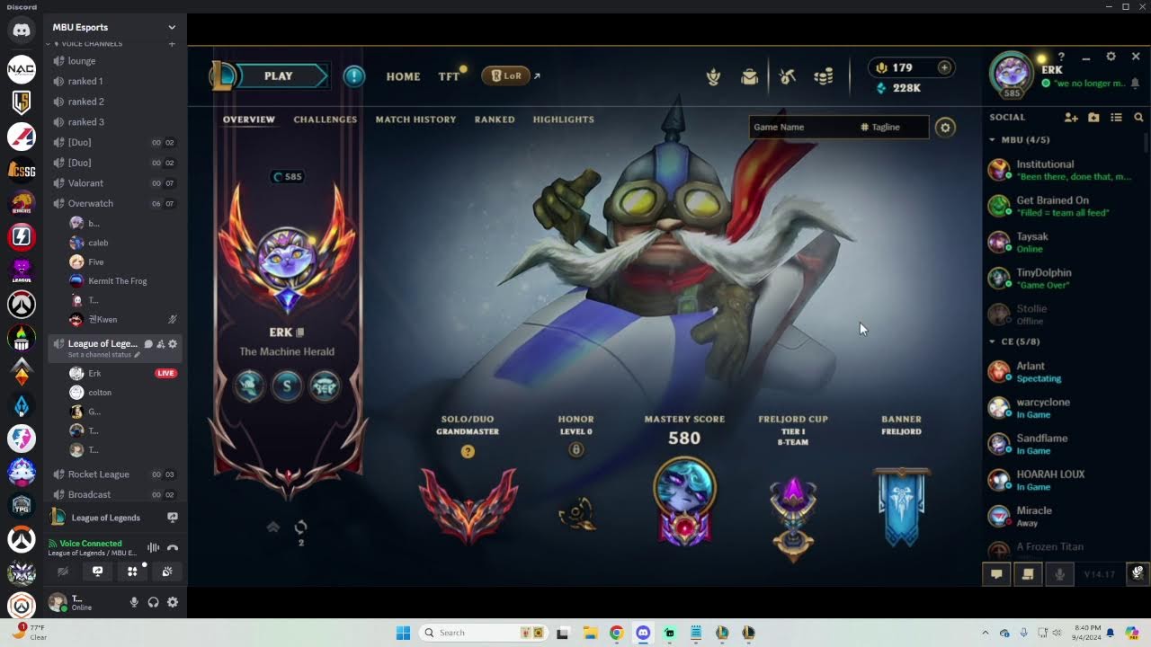 MOBAP SCRIMS 9/4 - YouTube