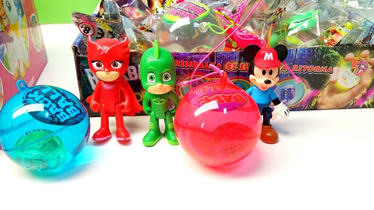 BACK BALL: La pallina che torna sempre, Super Pigiamini sfida ...