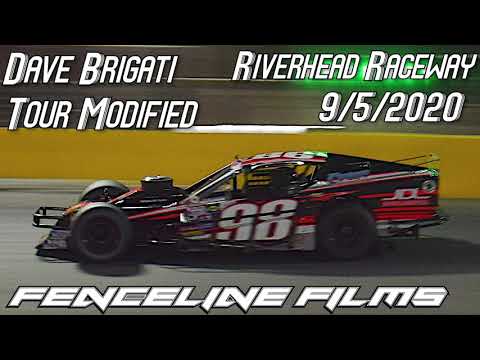 Dave Brigati Tour Modified Riverhead Raceway 9/5/2020 - YouTube