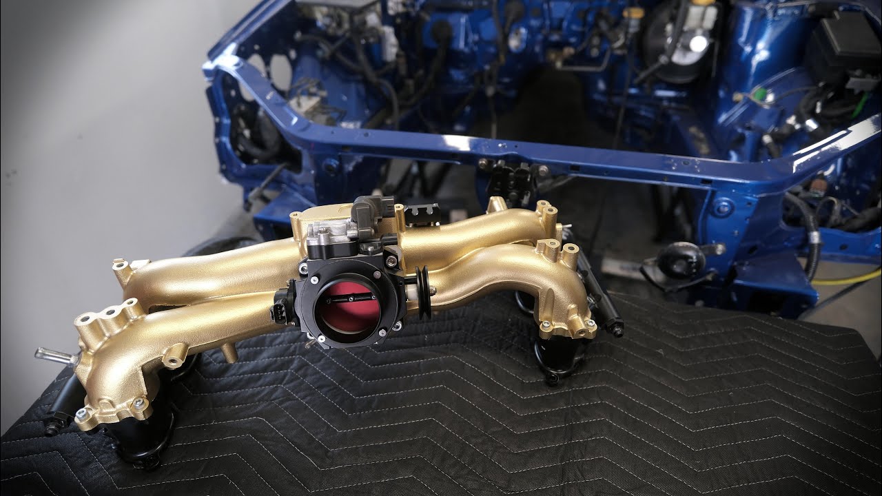 Rebuilding A Neglected STI Ep. 11 | Refinishing Intake Manifold ...