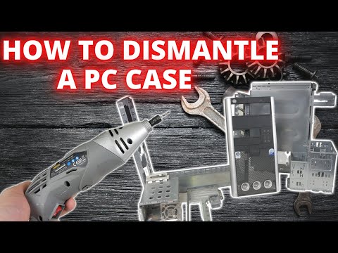 How To Completely Dismantle A PC Case | Beginners Guide - YouTube