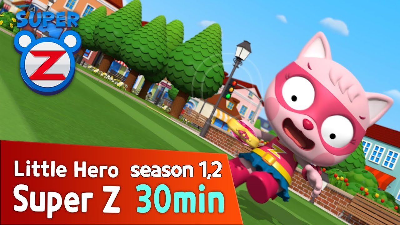 [Super Z 1,2] Little Hero Super Z l 30min Play l Alphabet Game A l ...