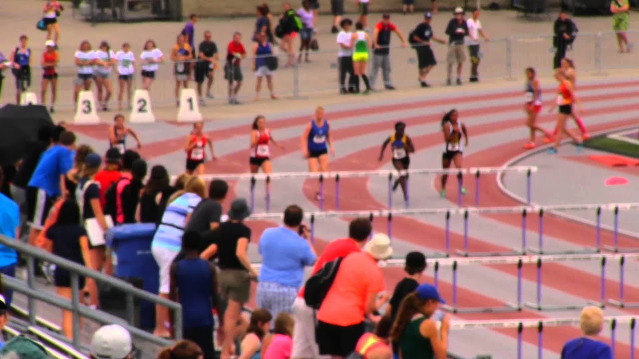 2015 OFSAA WEST SG AITKEN PALIANI 100MH SEMI FINAL - YouTube