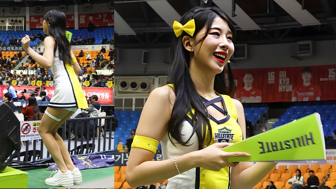 [4k] 나를 덕질하게 만든 결정적 원인 제공자 미녀 천소윤!! | CHUN So-Yun CheerLeader - YouTube