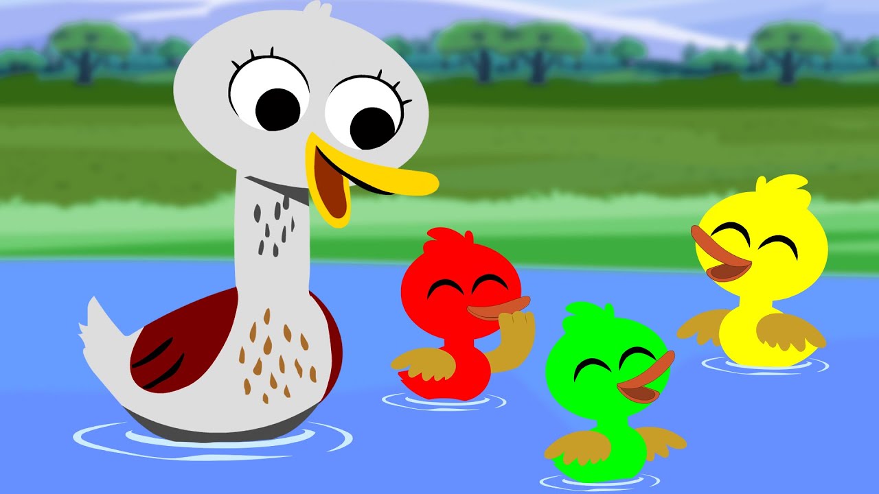 3 Little Ducks song | Newborn Baby Songs & Nursery Rhymes - YouTube