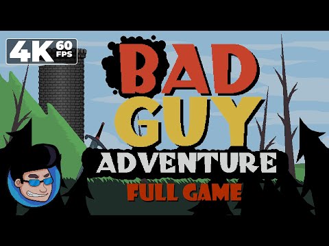 Bad Guy Adventure (PC) - Full Game 4K60 Playthrough - No Commentary
