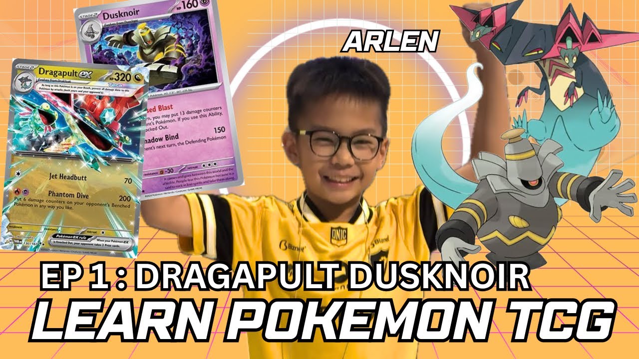 Learn Pokemon TCG Dragapult Dusknoir With Arlen Ep. 1 - YouTube