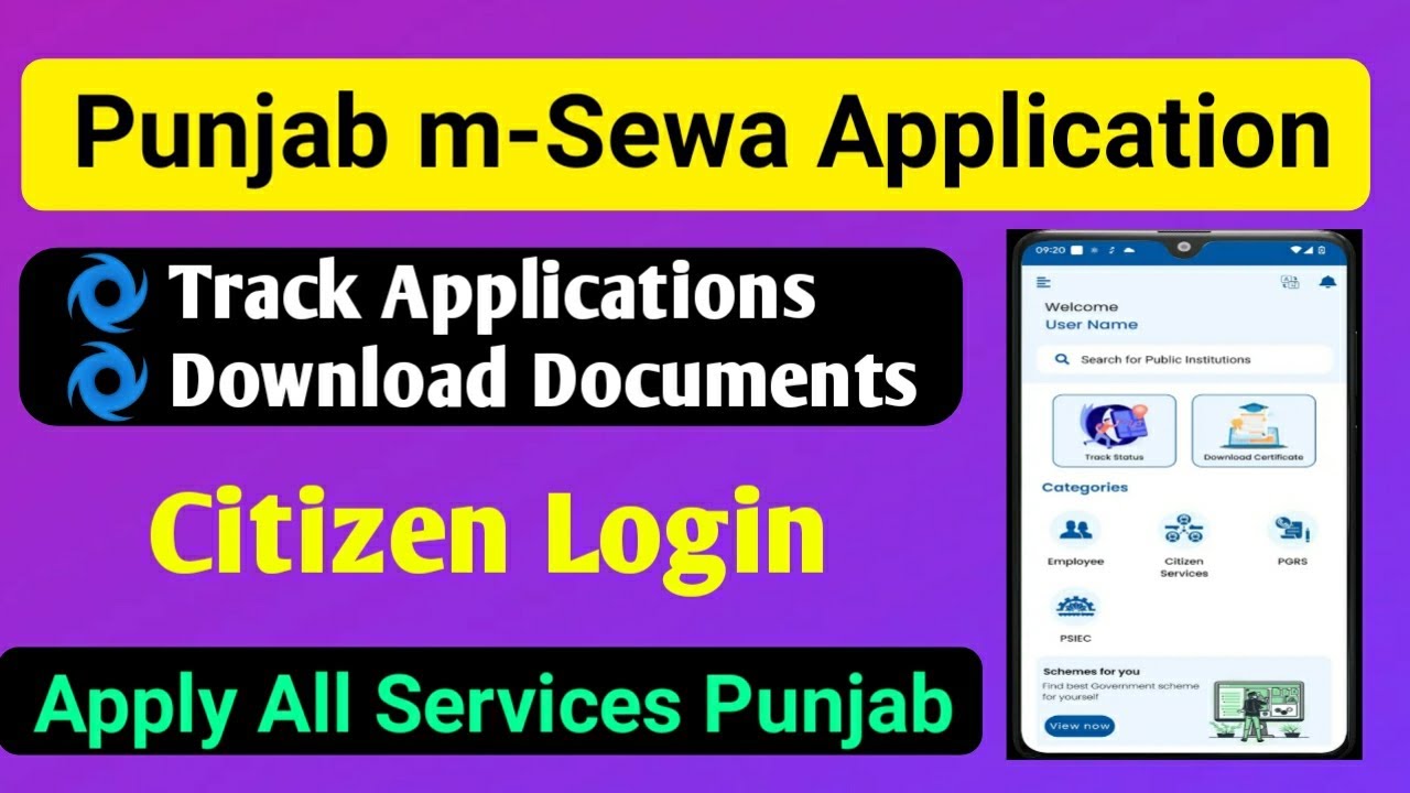 Scheme Apply for Punjab mSewa Apps 2024 ll #punjab #msewa #govtschemes ...
