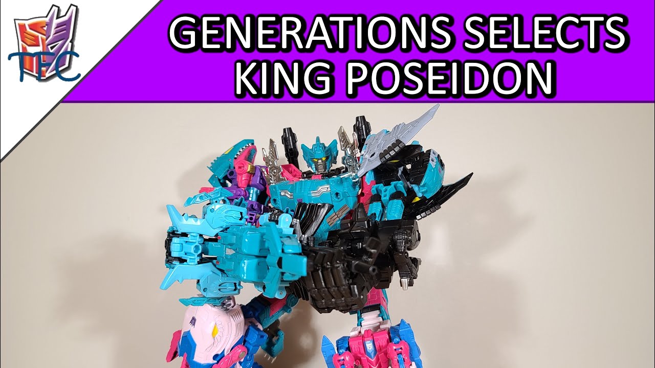 Transformers Review: Generations Selects King Poseidon (Piranacon ...