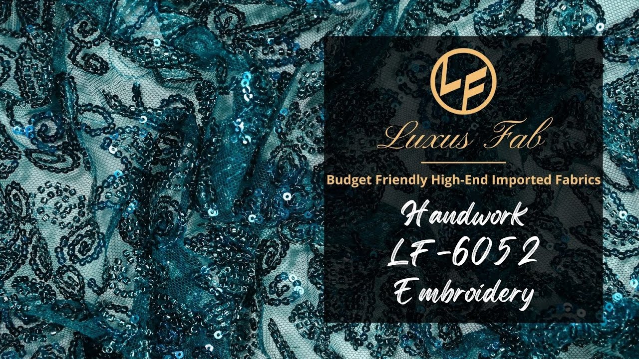 Luxus Fab | Handwork LF-6052 Embroidery | Budget-Friendly High-End ...