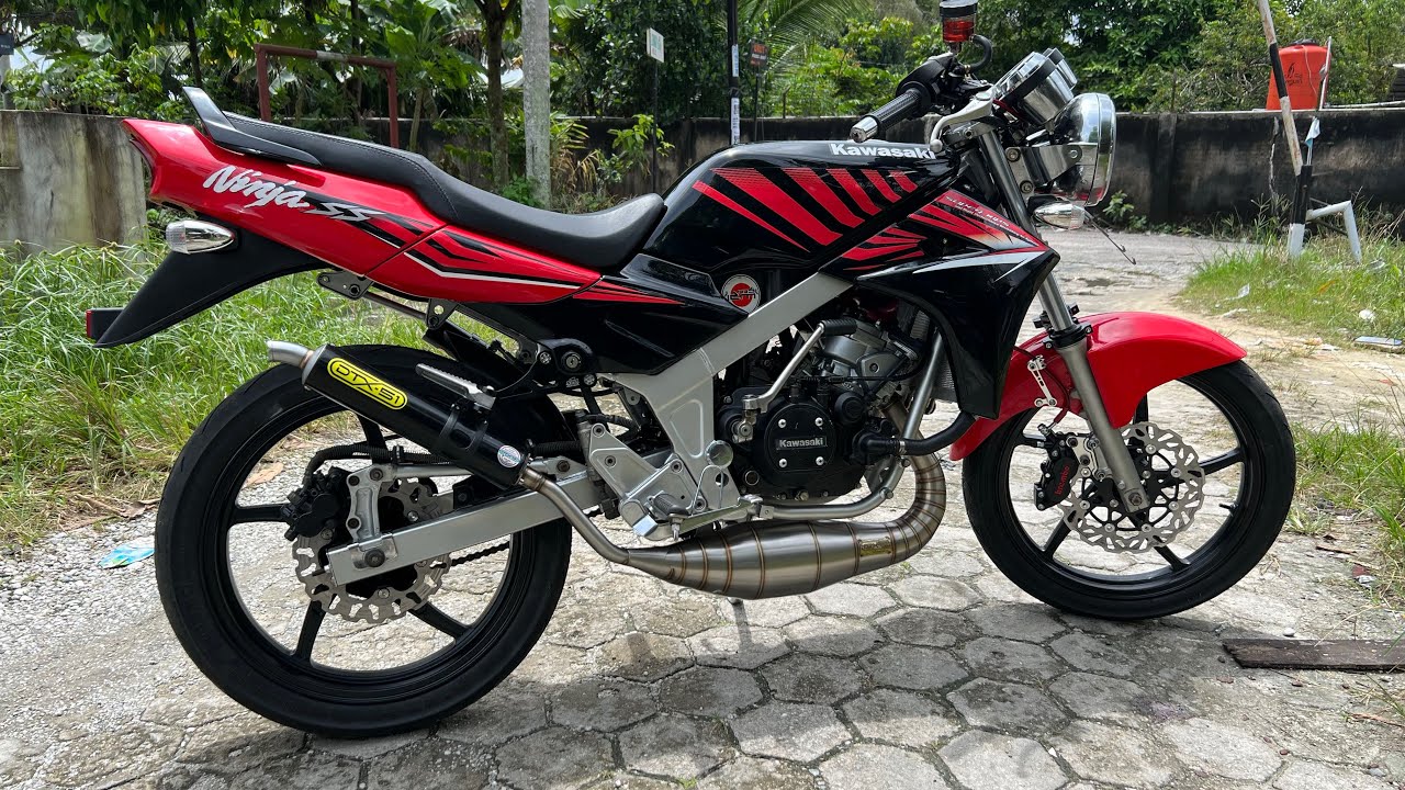 ninja ss merah zebra 2014 #viral #kawasaki #ninjass #twostroke # ...