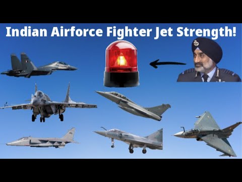 The Real Picture of India's Air Force Fighter Jet numbers! - YouTube
