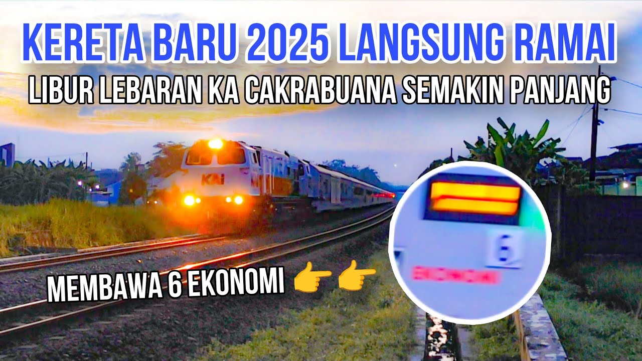 KERETA BARU TAHUN 2025 LANGSUNG RAMAI DISERBU PENUMPANG | Penambahan ...