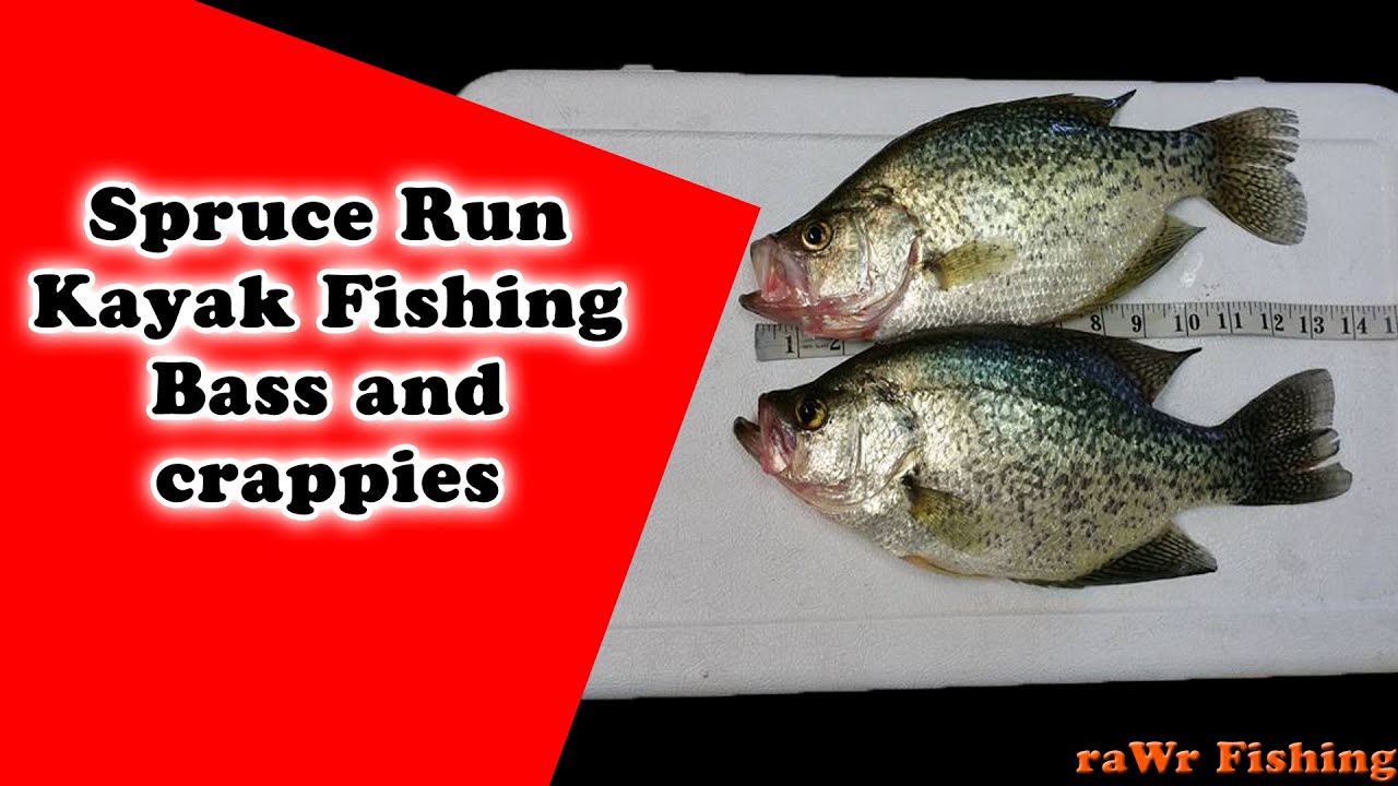 Fishing for Fall Crappies and Bass at Spruce Run Reservoir - Kayak ...