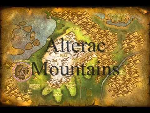 World of Warcraft : Cataclysm Map - YouTube