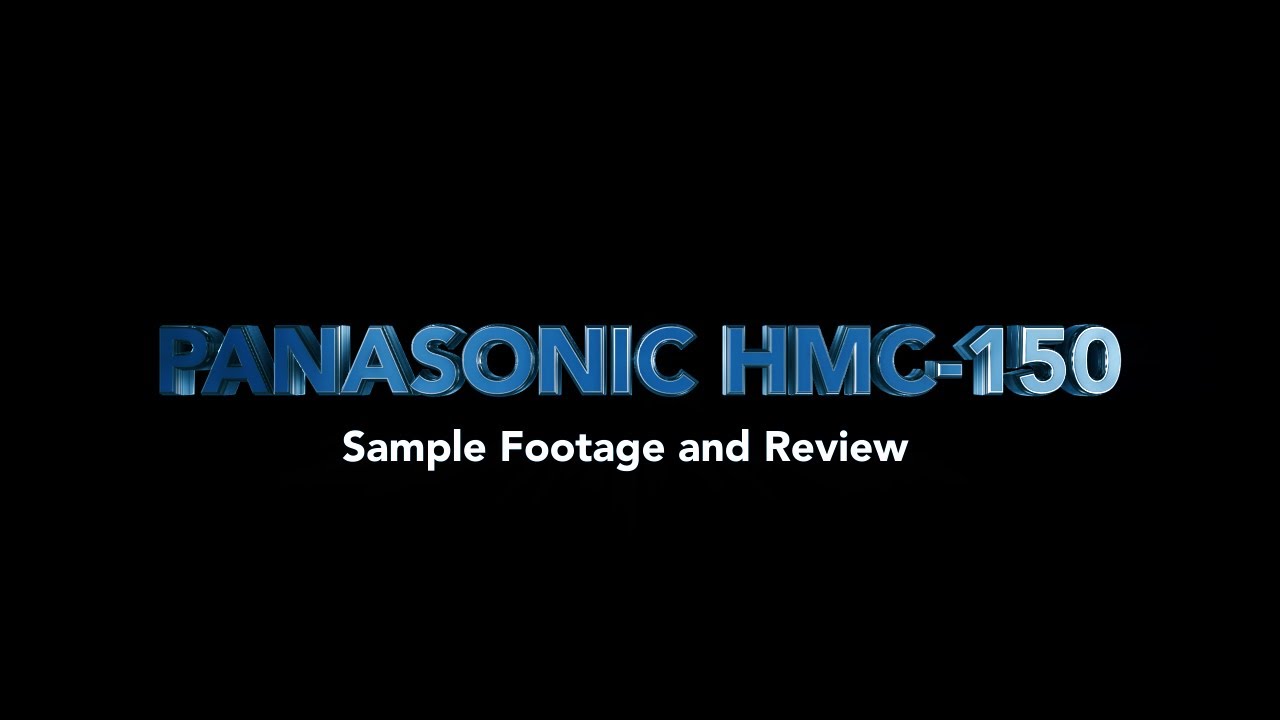 Panasonic Hmc150 Boda