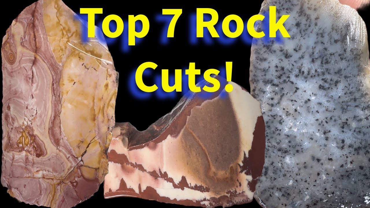 Top 7 Rock Cuts of the Week! Amazing Wonderstone, Lahontan Jasper ...