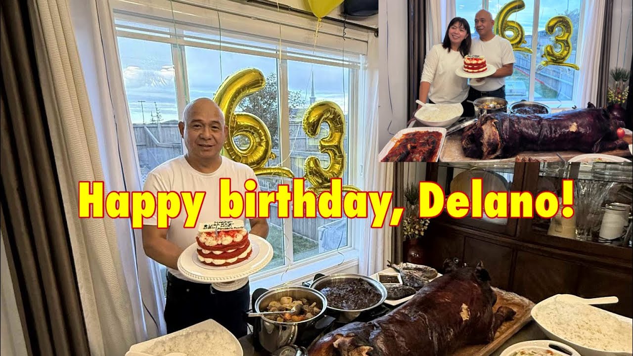 Happy birthday to our friend, Delano here in Calgary! #birthday #lechon ...