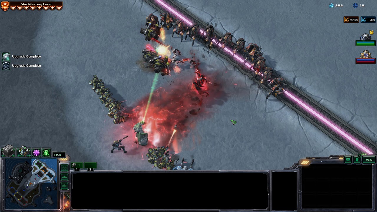 StarCraft II Direct Strike #1152 — commanders 3v3 Tychus - YouTube