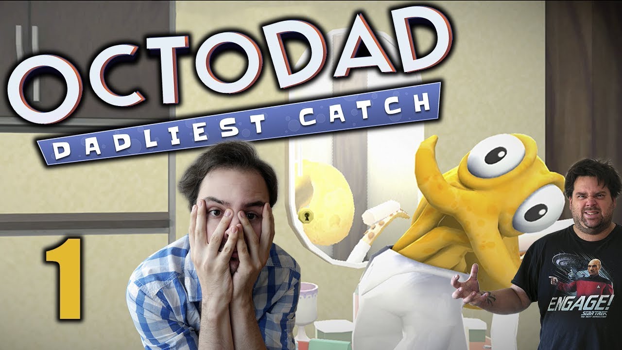Octodad, Part 1 : Left, Right, Left, Right Hut! - YouTube