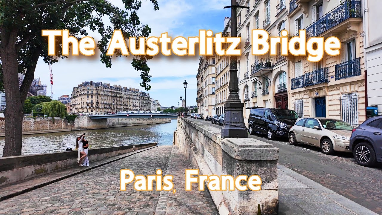 【4K】𝐖𝐀𝐋𝐊 🇫🇷 Peaceful walk over the Austerlitz bridge in Paris - YouTube