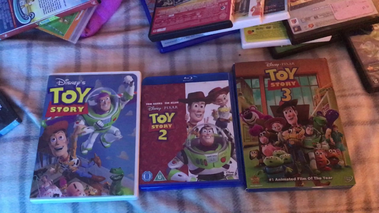 Toy story DVD collection - YouTube