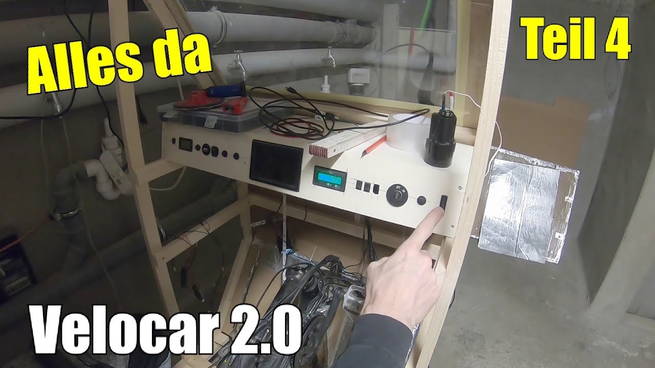 Velocar E-Bike Camper 2.0 selber bauen / Velomobil Spezial Aufbau Teil ...