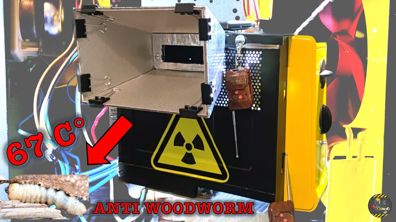 MACCHINA ANTI TARLI A MICROONDE (larve e insetti vivi) per legno senza ...