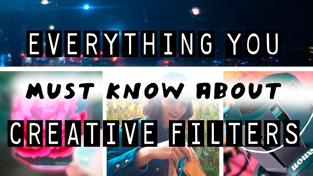 MUST WATCH free creative filters for PHOTO VIDEO - YouTube