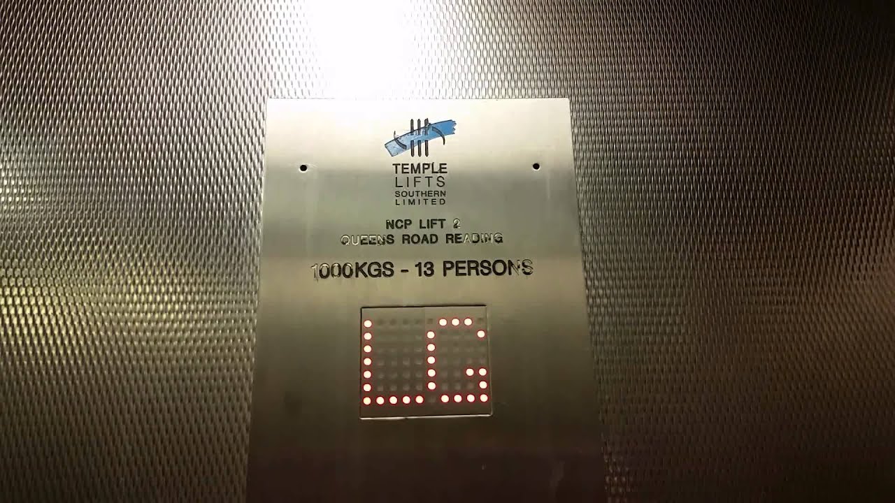 Temple Lifts @ Queens Road Car Park in Reading - YouTube