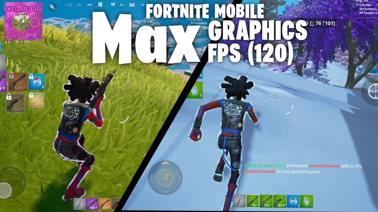 Fortnite Mobile Live on Max graphics | Zero builds Gameplay - YouTube