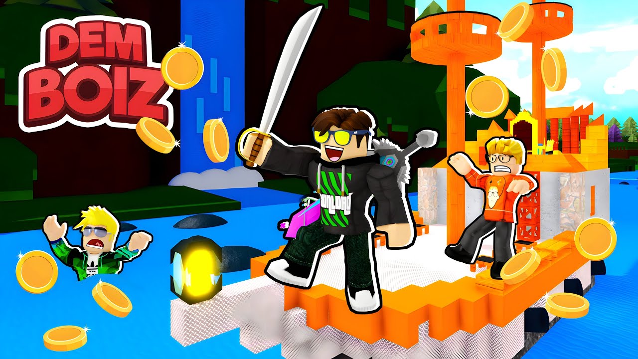 Dem Boiz BUILD A BOAT For TREASURE! - YouTube