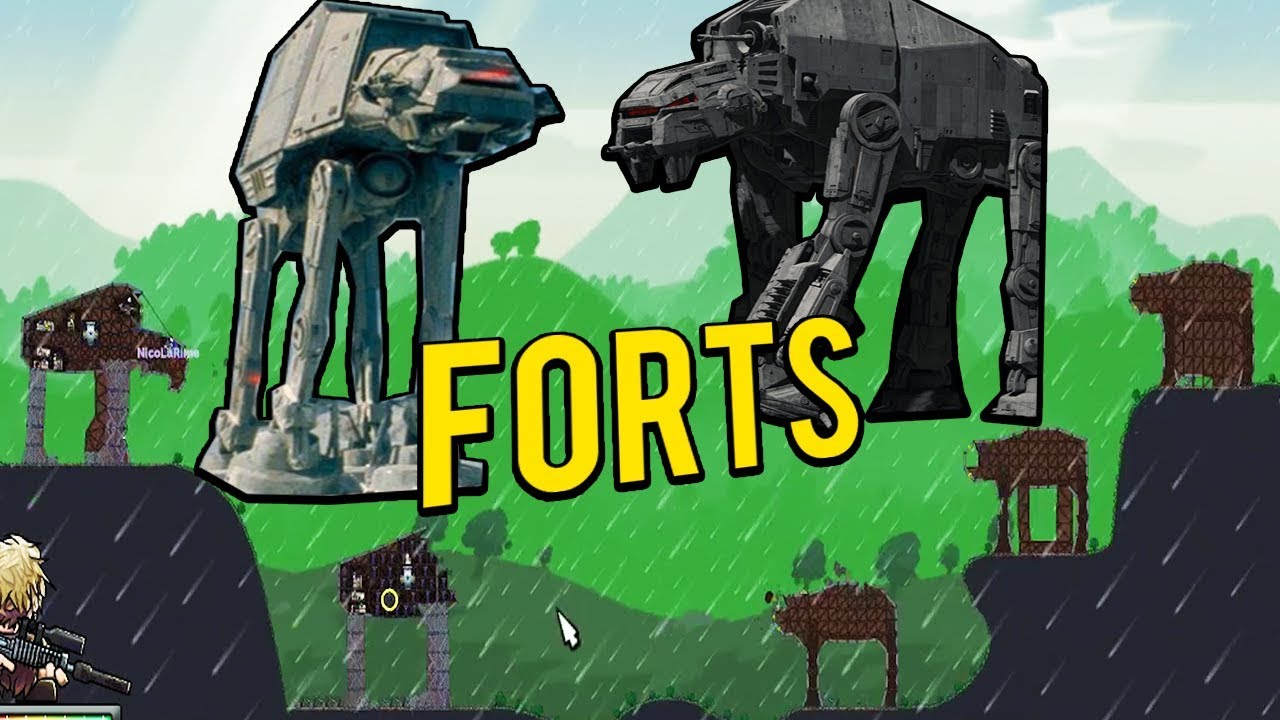 Empire Vs First Order! STAR WARS MAP! - FORTS MULTIPLAYER - YouTube