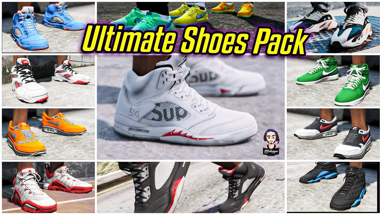 How to install Franklin Ultimate Shoes Pack | GTA 5 MODS ( Easy ...