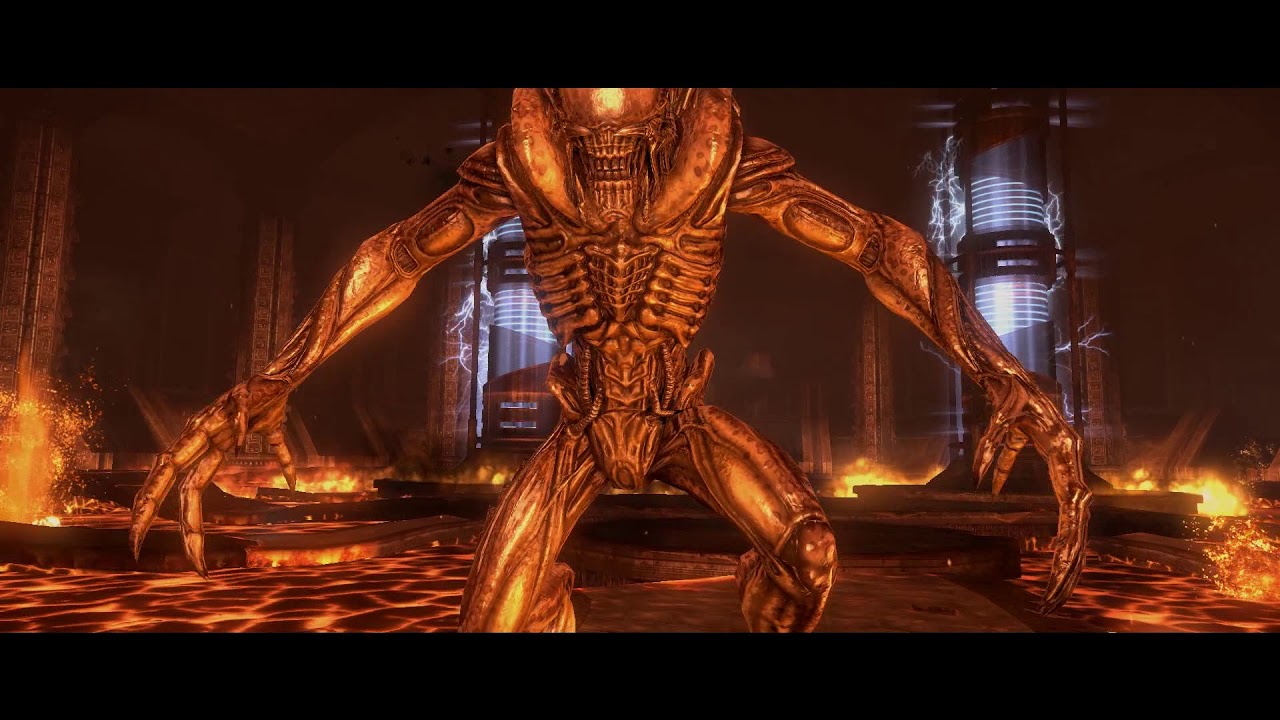 Aliens vs Predator Predator Mission - 6th - Final - Pyramid [Nightmare ...
