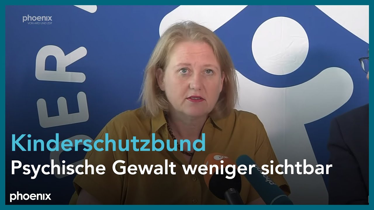 Kinderschutzbund-Präsident Heinz Hilgers und Bundesfamilienministerin ...